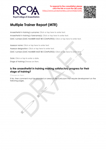 2021 Curriculum Assessment consultation | The Royal College of ...